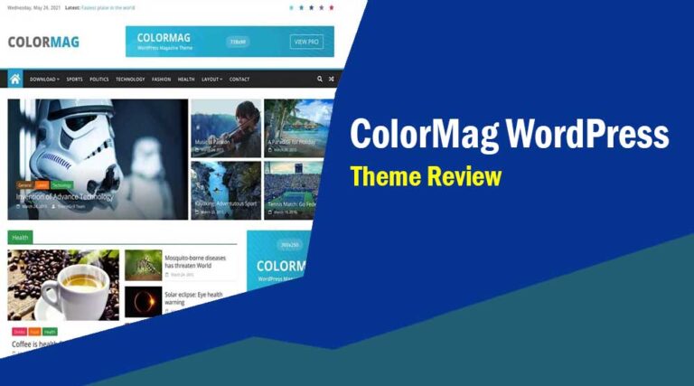 ColorMag WordPress theme Review 2024 - Aitechtonic