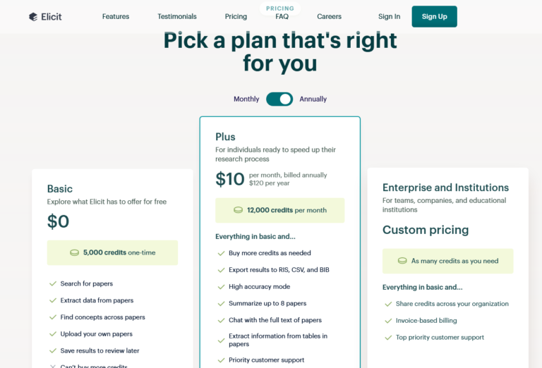 Elicit Review: The AI Research Assistant, Pricing, Pros & Cons - Aitechtonic