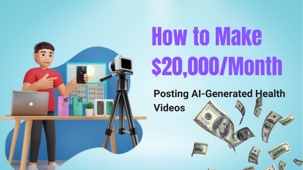 How to Make $20,000/Month Posting AI-Generated Health Videos (2025 Guide) - Aitechtonic
