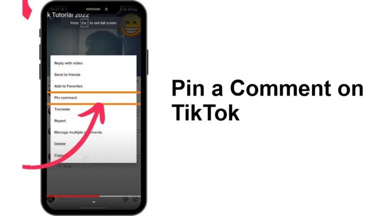 How to Pin a Comment on TikTok? - Aitechtonic