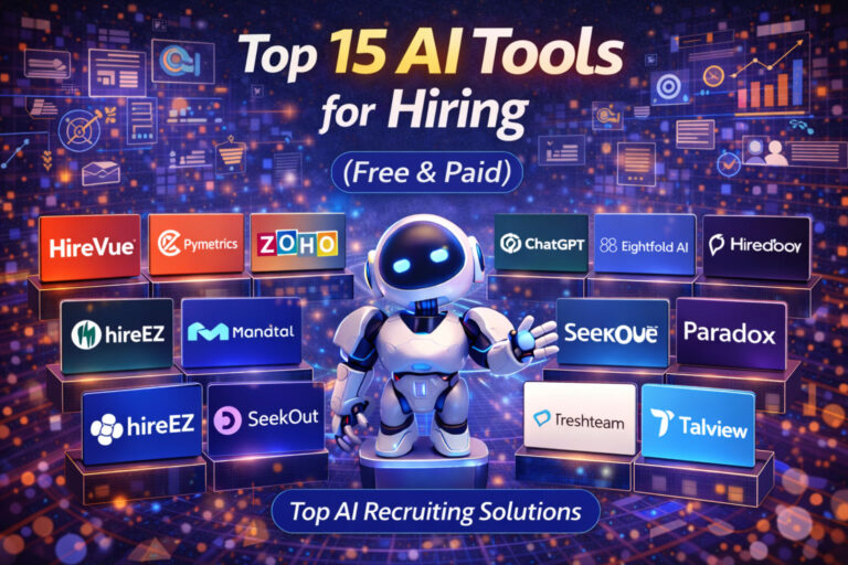 Top 15 AI Tools for Hiring (Free & Paid) - Aitechtonic